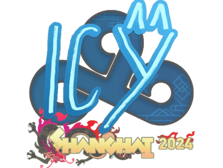 Наклейка | ICY | Шанхай-2024 КС ГО | Купить, Продать на Market CS:GO